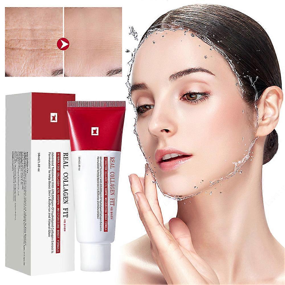 50ml Real Collagen Fit Wrapping Mask, Peel-Off Facial Mask, Anti-Aging ...