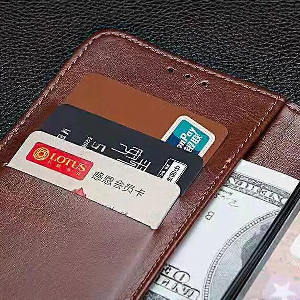 IDEWEI For Cat S75 5G Crazy Horse Leather Flip Case Phone Wallet Cover ...