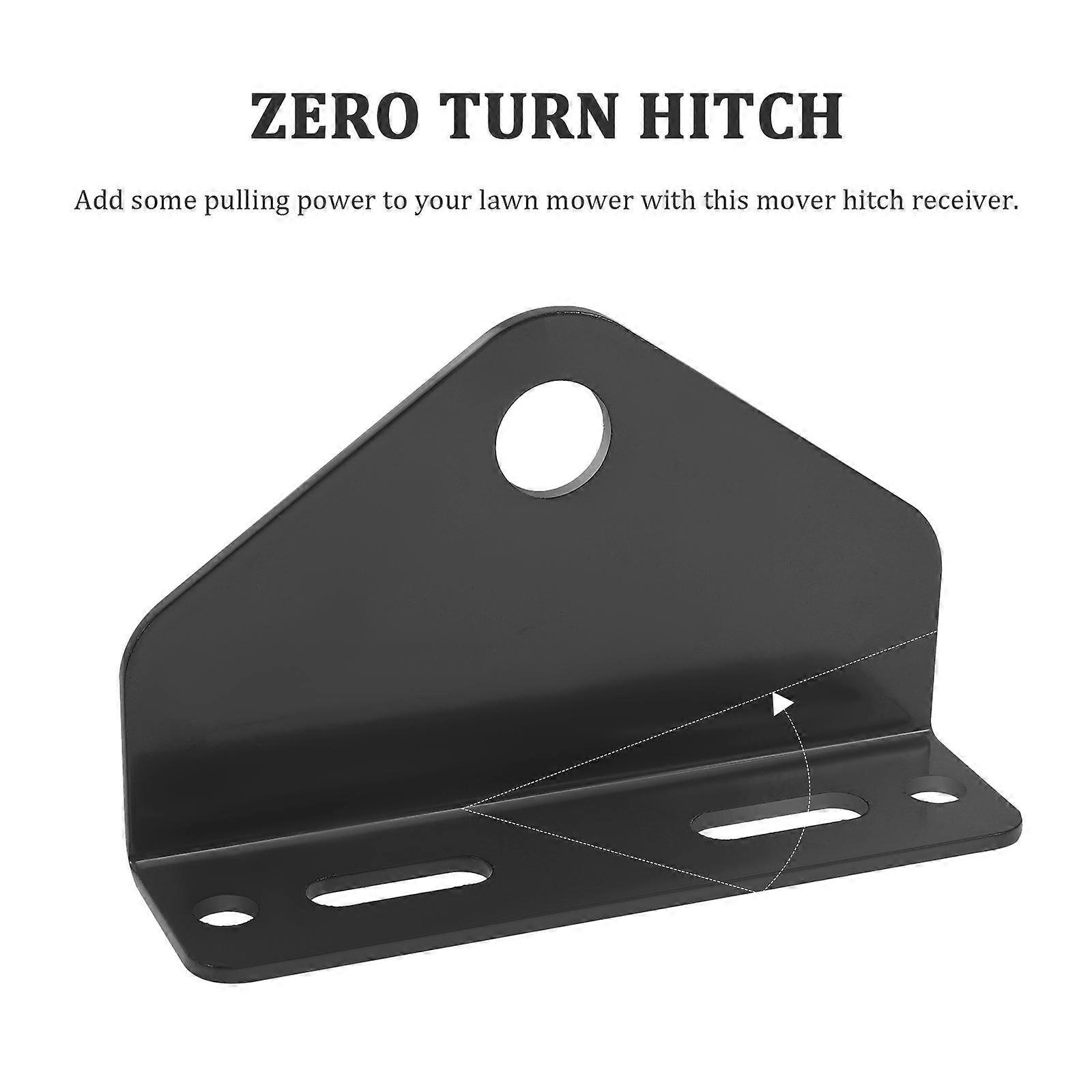 Hitch Trailer Mower Lawn Tow Universal Turn Zero Tractor Car Hook Heavy ...