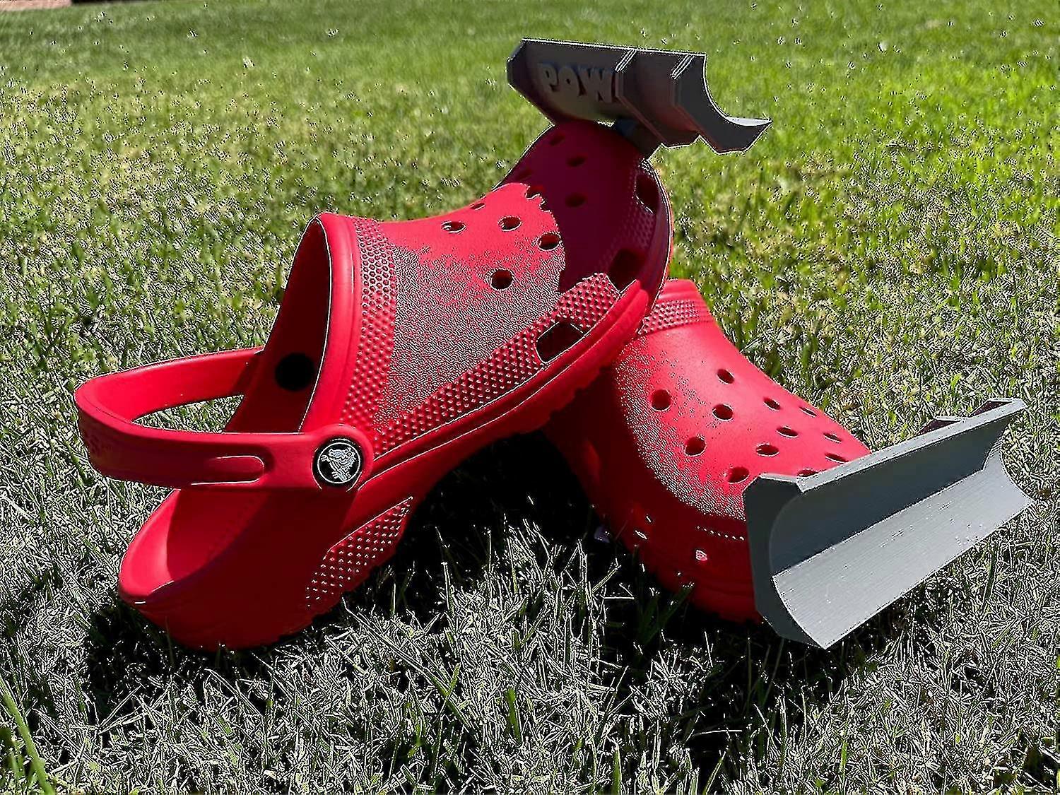 1 Pair Snow Plow For Crocs Accessory Snow Plow Croc Charm Attachment ...