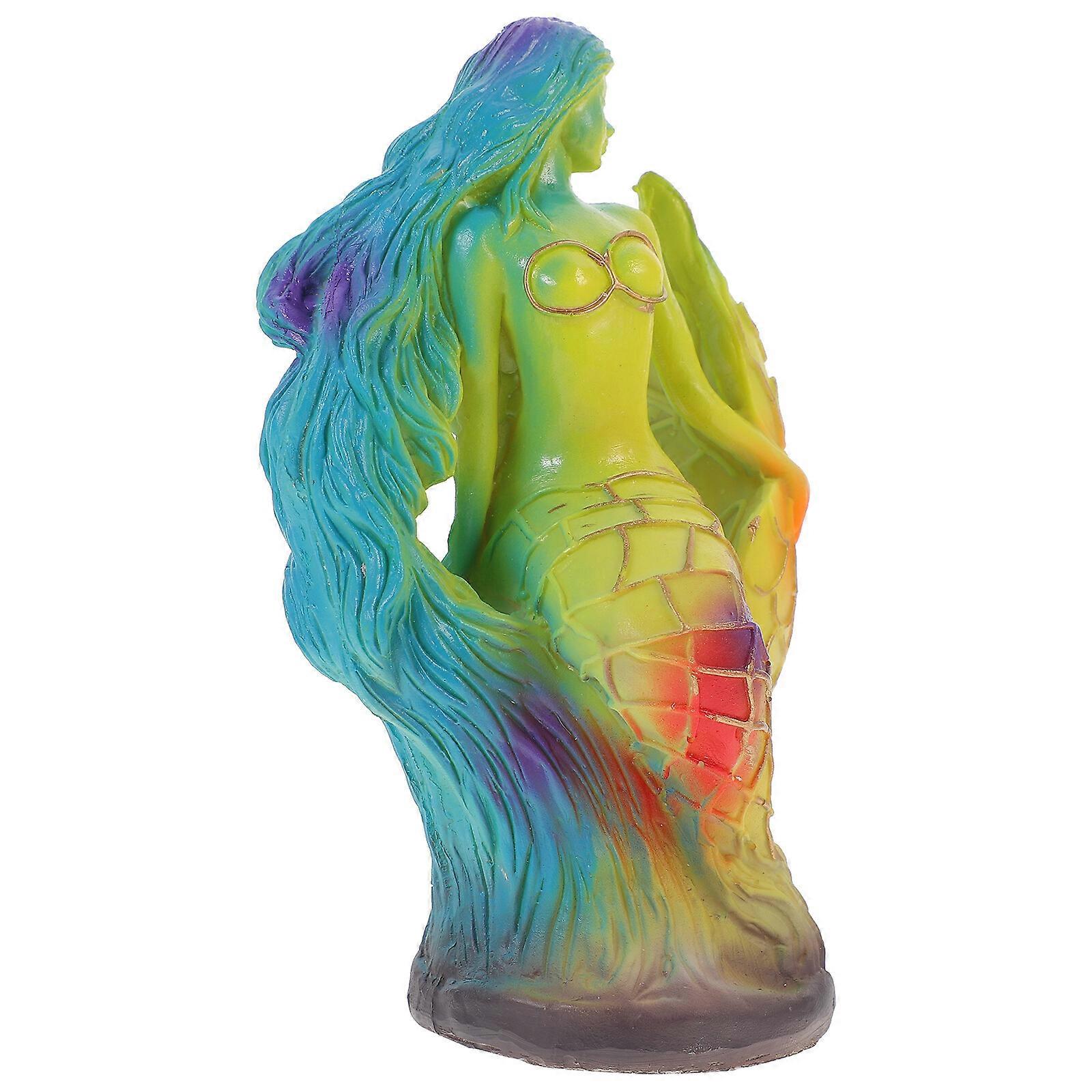 Mermaid Lamp Nightstand Light Ambiance Lighting Lamp Bedside Modern ...