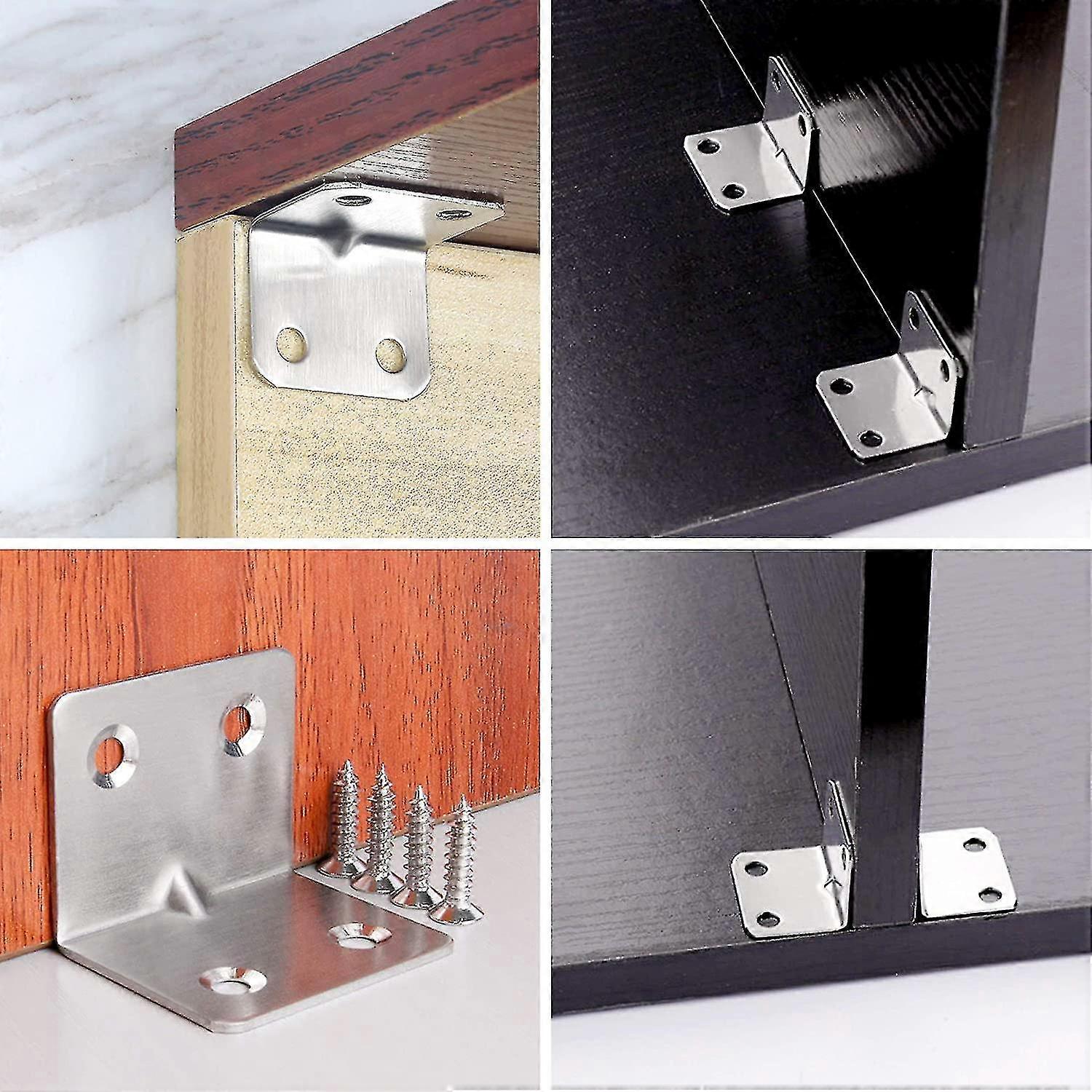 Fixed bracket angle 90 degree right angle bracket | Fruugo AU