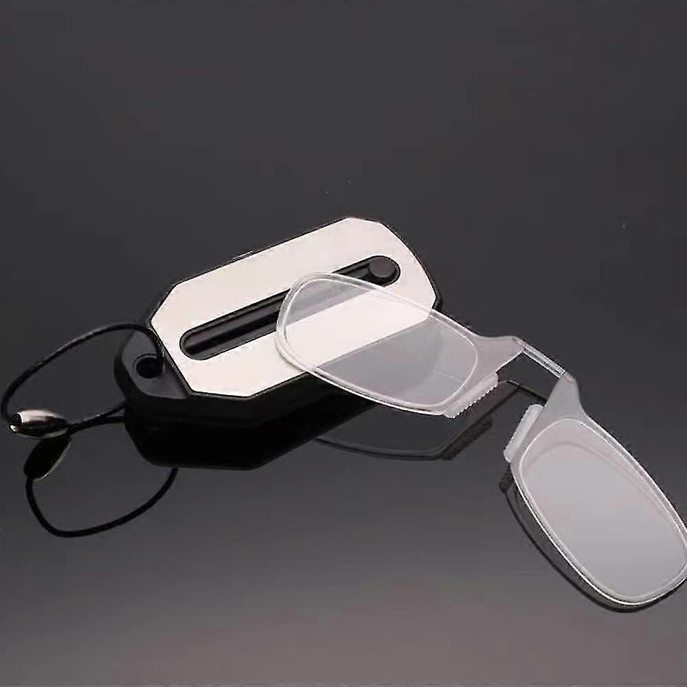 Portable Mini Keychain Reading Glasses Without Pincher, Foldable ...