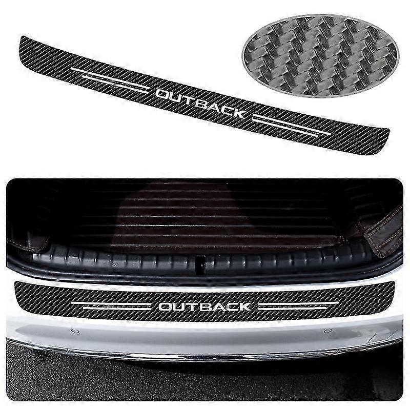 Motor Vehicle Parts Auto Rear Trunk Protector Carbon Fiber Car Door ...