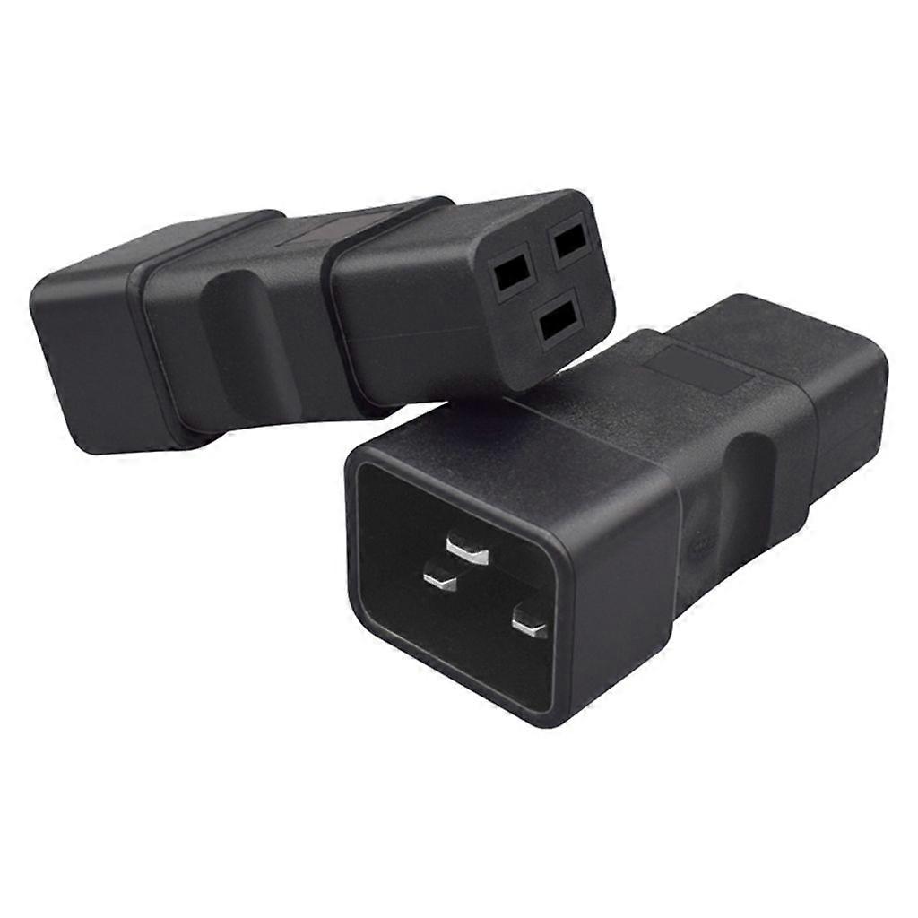 Professional 16A IEC320 C20 to C19 Power Plug Adapter, PVC Power Plug Robust | Fruugo UK