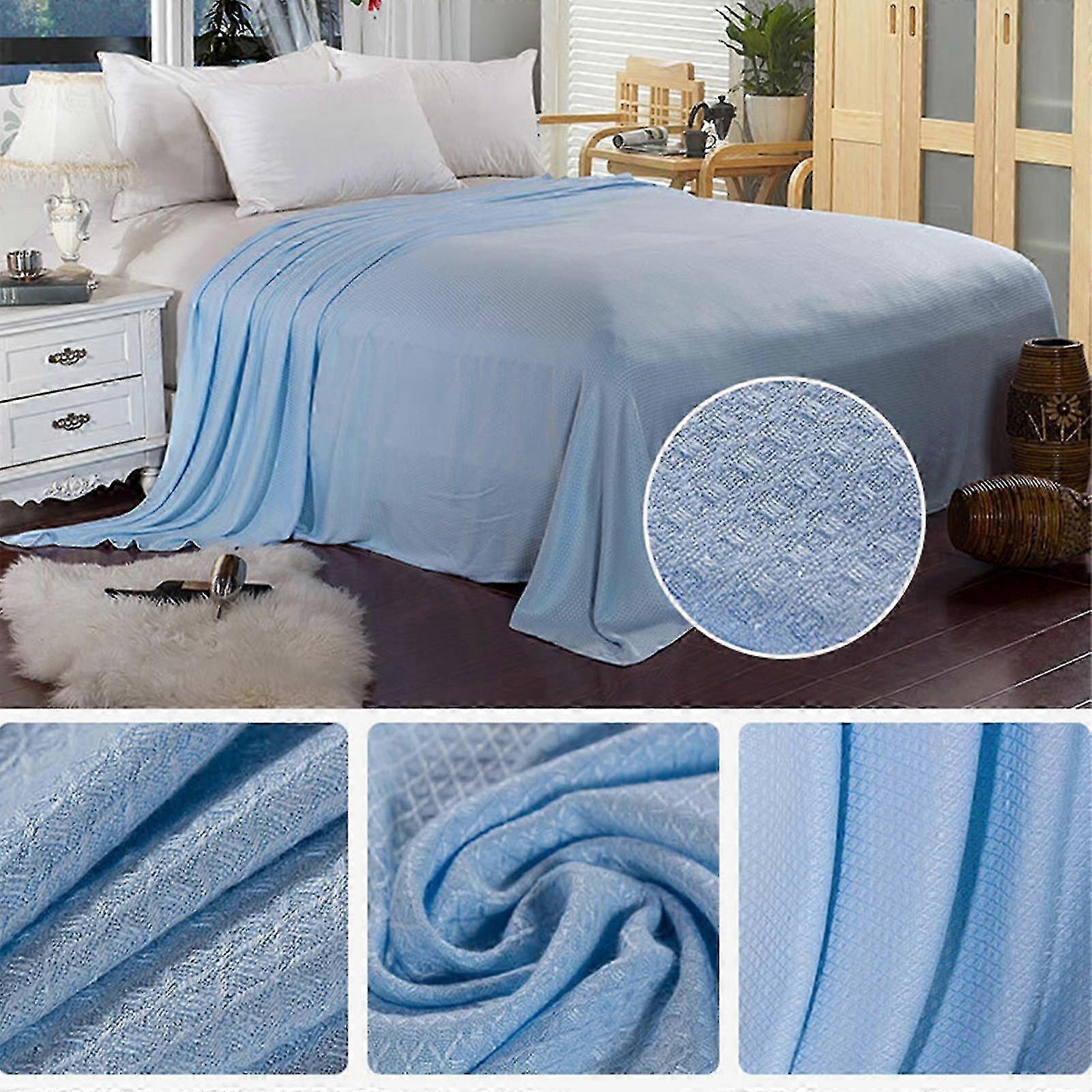 Cooling Blanket Ice Blankets For Hot Sleepers And Night Sweats, Ice Blanket For All-Season ...
