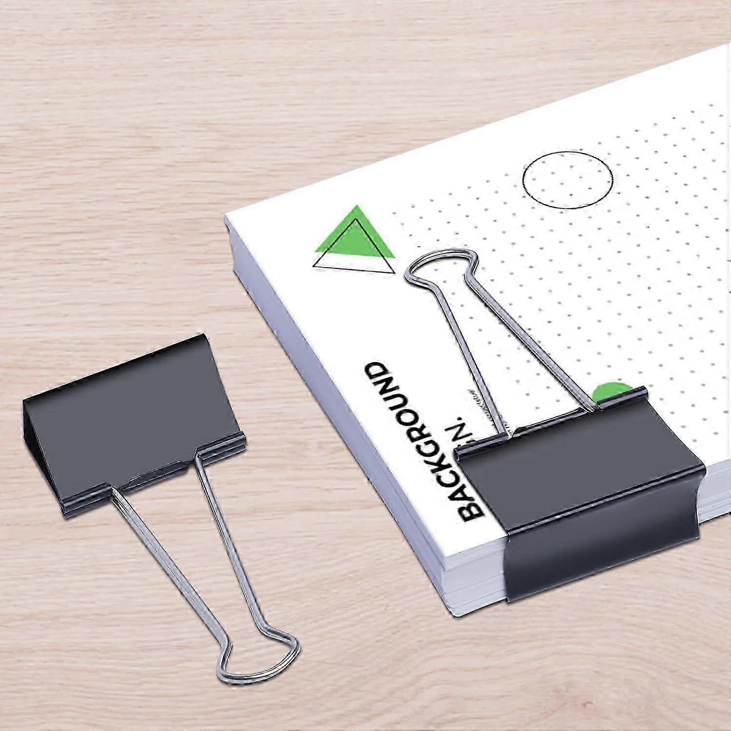 Jumbo Binder Clips 3 inch (6 Pcs), Extra Large Binder Clips for Office ...