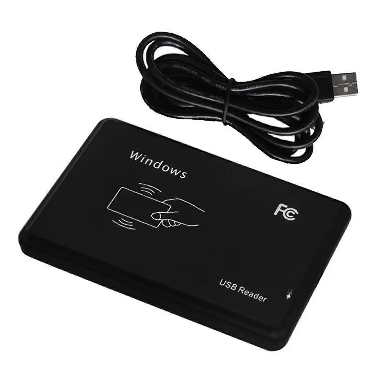 USB RFID Reader 125khz EM4100 ID Contactless Sensitivity Smart Card ...