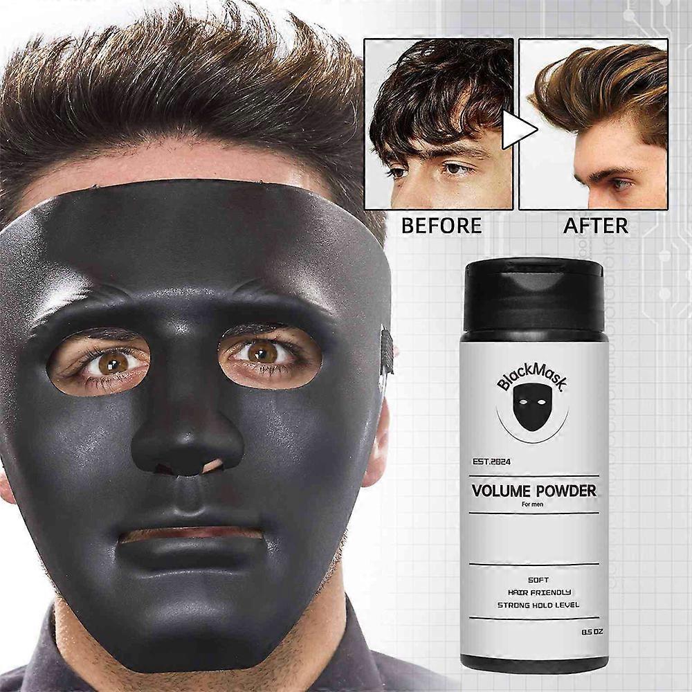 1-3X BlackMask Hair Styling Powder,Volume Powder Instantly Adds Texture ...