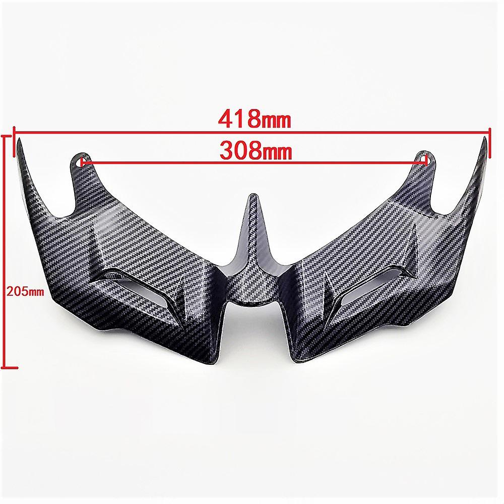 Motorcycle Front Aerodynamic Winglets Windshield Fairing Wing for YZF ...