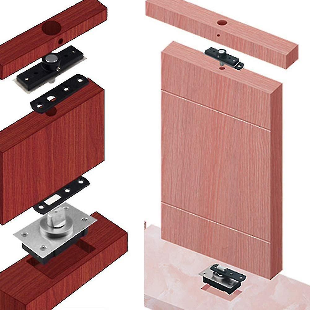 Door Pivot Hinges Heavy Duty Hinges For Wood Doors 360 Degree Shaft ...