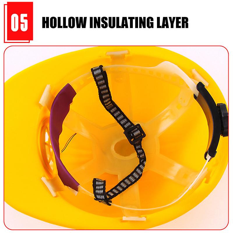 Solar Power Fan Helmet Engineering Cap Protective Safety Hard Hat ...