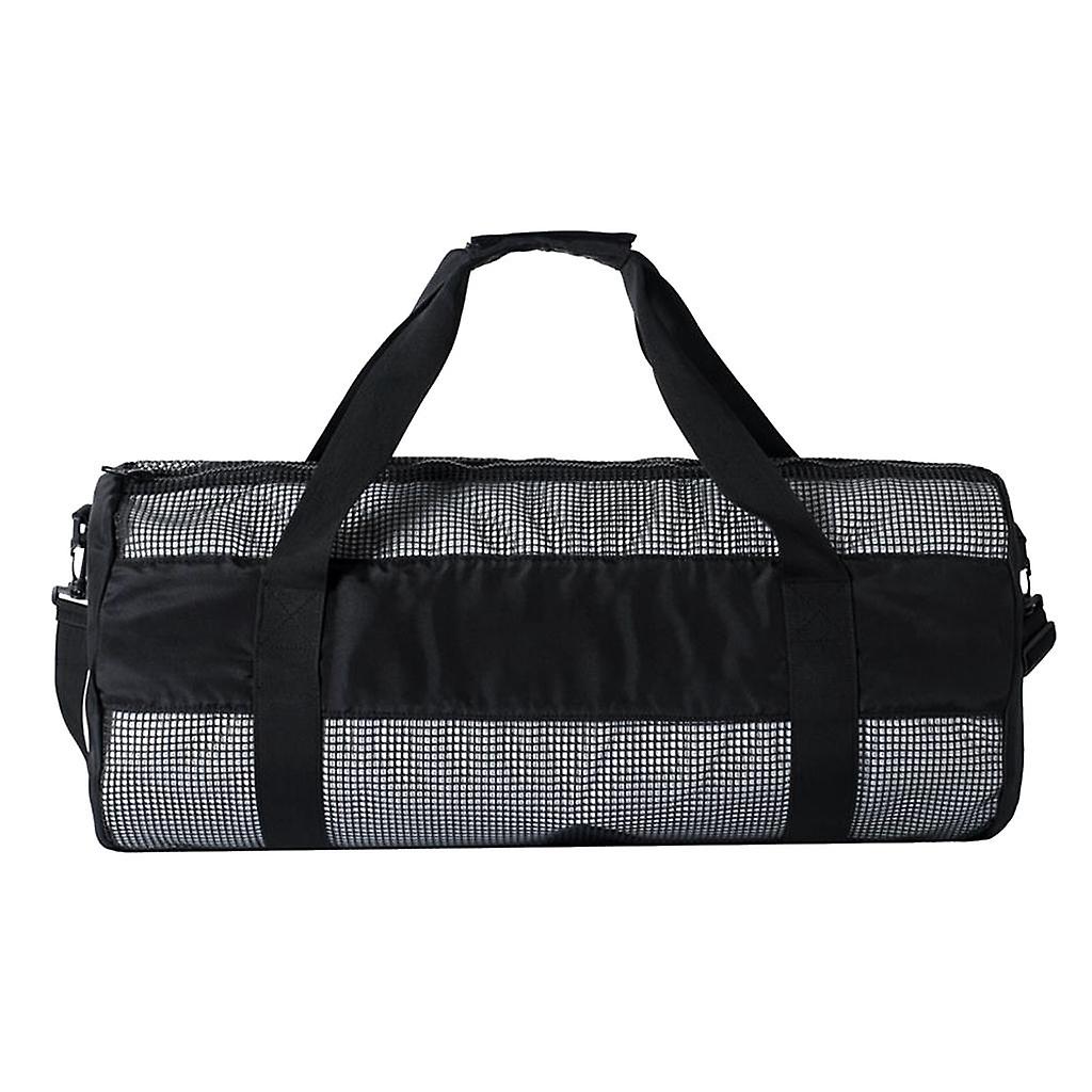 Heavy Duty Large Scuba Diving Snorkel Mesh Gear Bag Carry Holdall Black ...