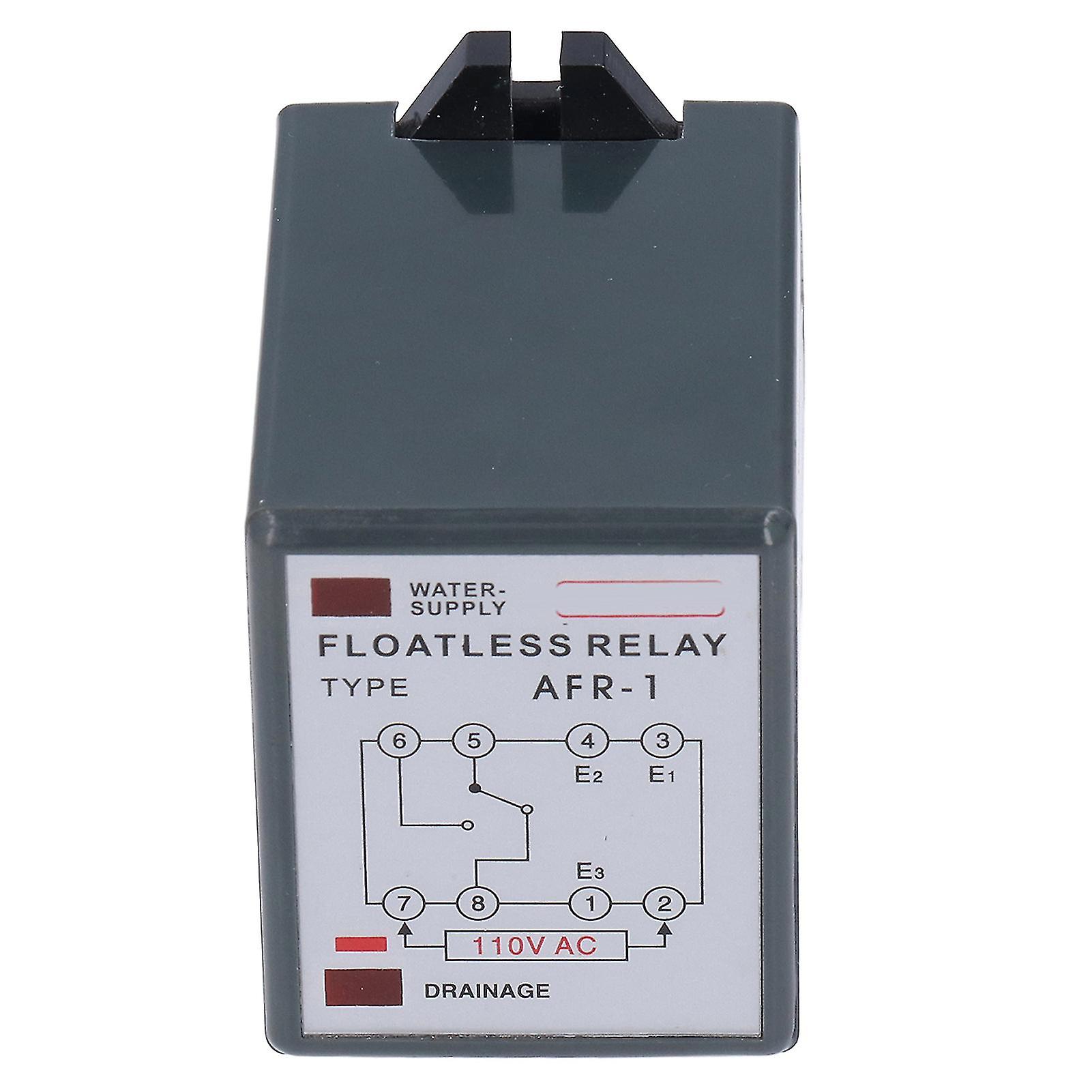 Liquid Level Controller Floatless Relay High Contact Capacity Water Level Switch AC AFR‑1 ...