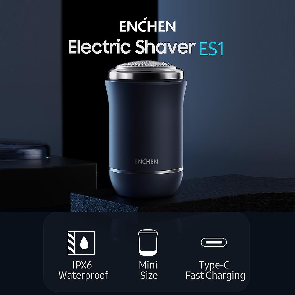 Enchen Men Electric Shaver ES1 Mini Size Shaving Razer IPX6 Waterproof ...