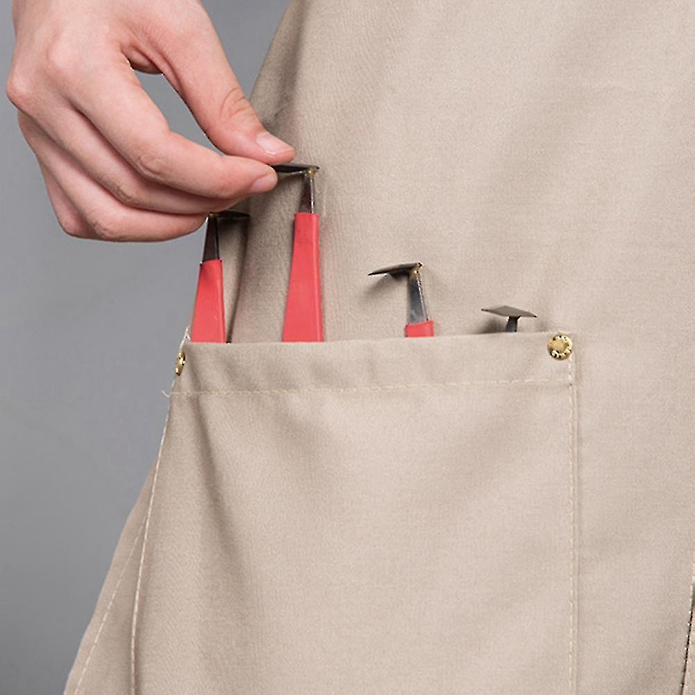 Pottery Art Apron Adult Canvas Painting Apron Diy Ceramic Sculpture Mud ...