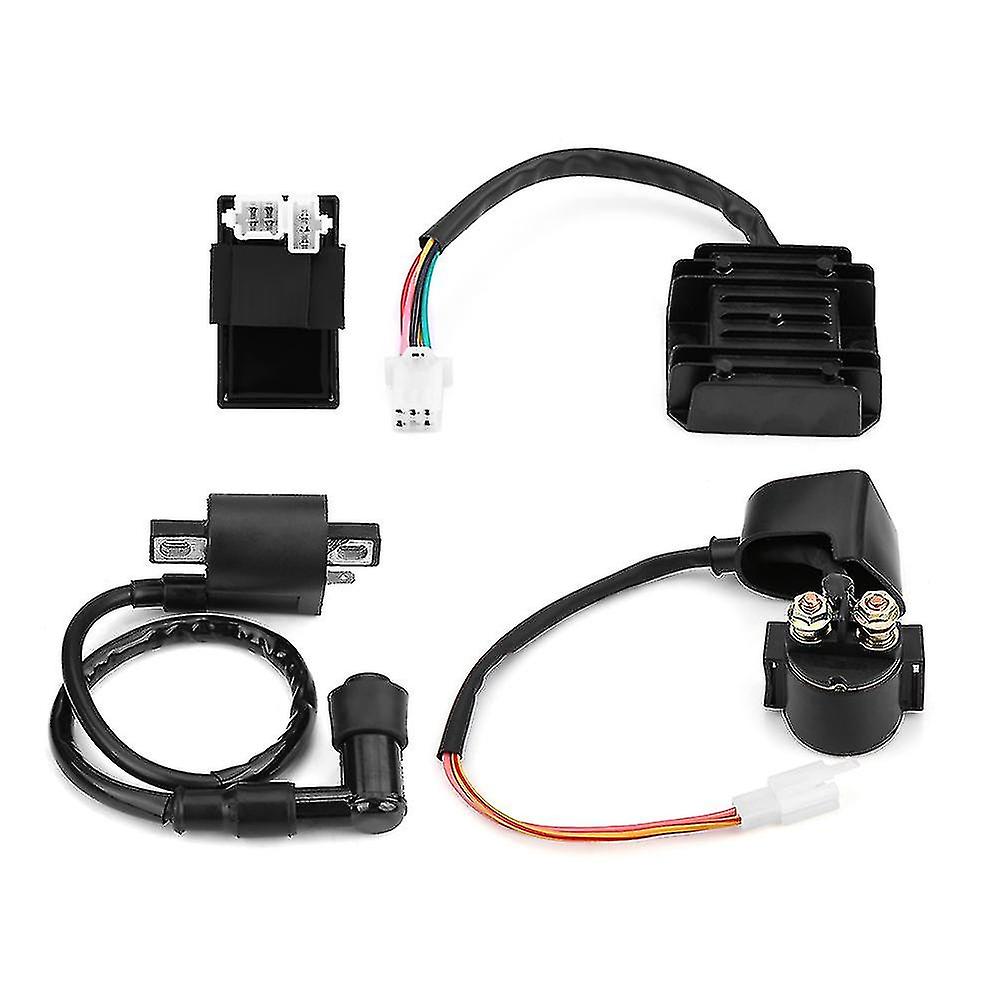 Coil CDI Unit Rectifier Regulator Solenoid for 150cc 250cc PIT Quad ...