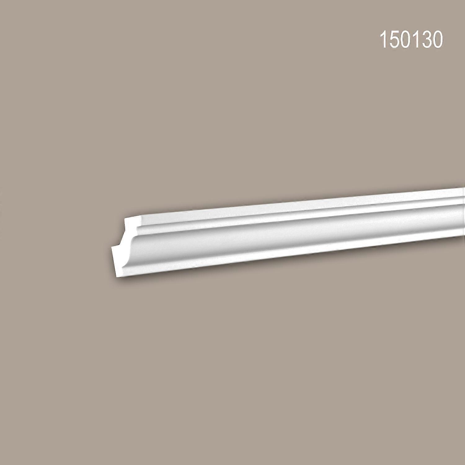 Profhome Decor 1 x Cornice moulding 150130 Profhome white Rigid ...