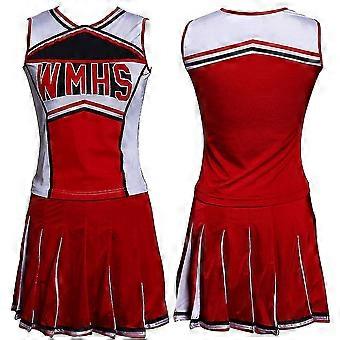 High School Glee Club Girl Cheerleader Costume Glee Style Cheerleading ...