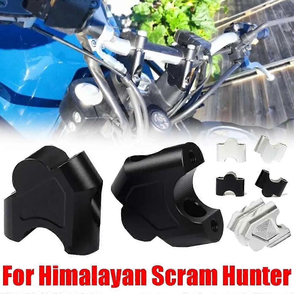 Motorbike Handlebar Riser Clamp For Royal Enfield Himalayan Scram 411 ...