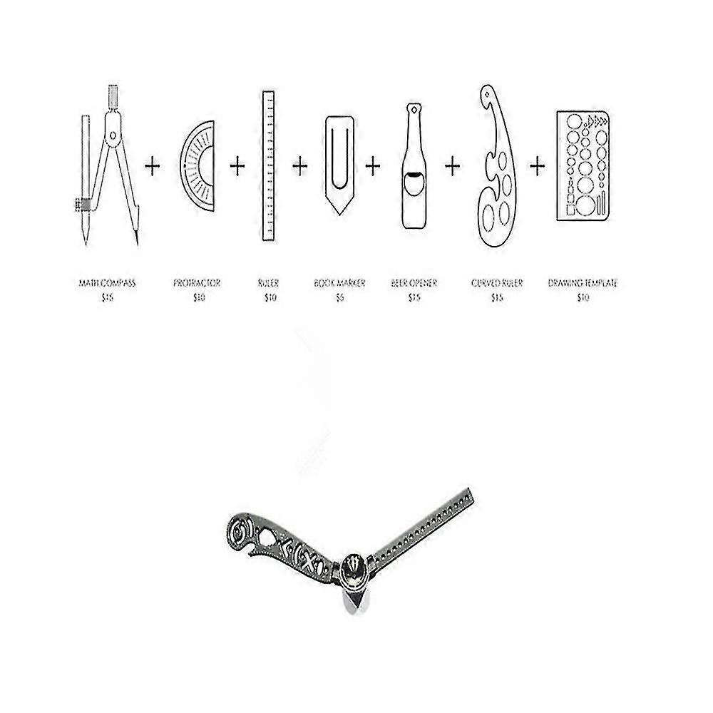 Multifunctional Drawing Tool, Portable Drawing Ruler, Lightweight ...