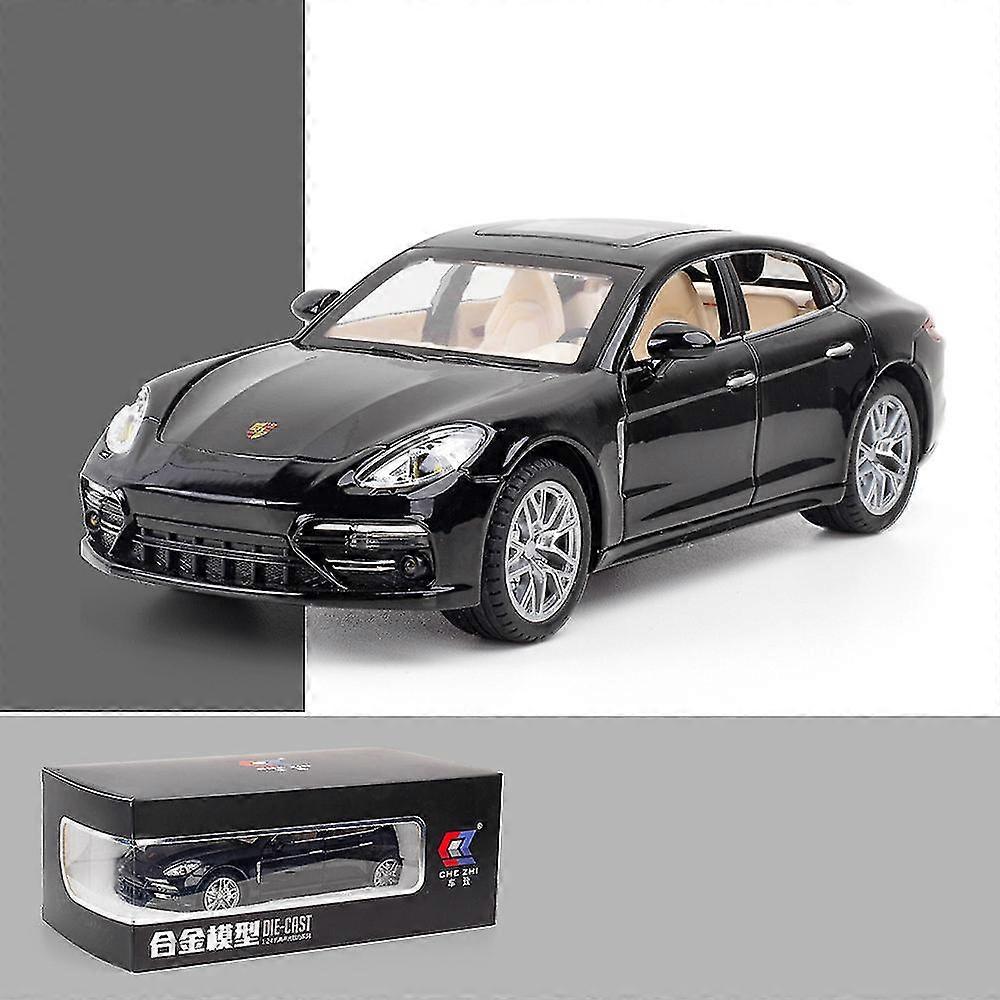 Porsche Panamera Sports Car Model With Light & Openable Door Musical ...