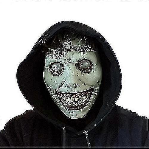 Hmwy-smiling Mask Creepy,scary Halloween Mask | Fruugo AU