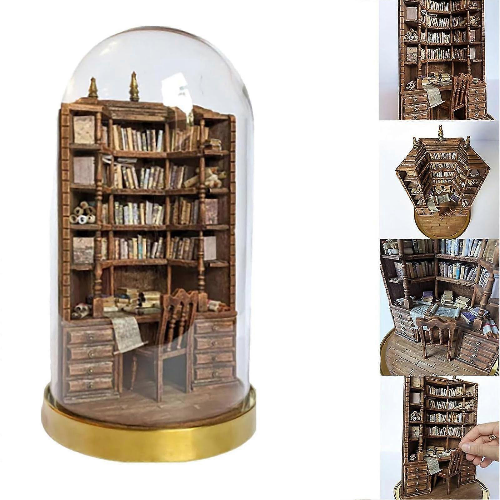 The Bay Library, Miniature Gothic Bookshelf, Anxiety Bookshelf ...