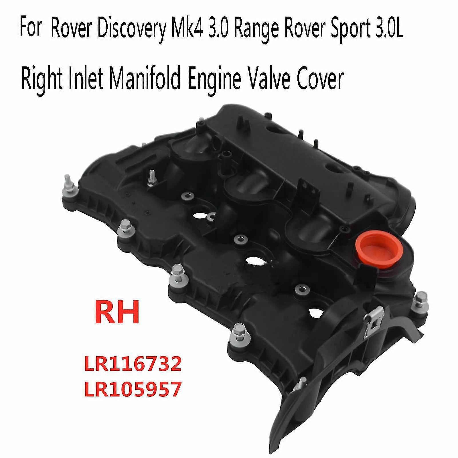 Right Inlet Manifold Engine Valve Cover Lr074623 Lr105957 For Discovery ...