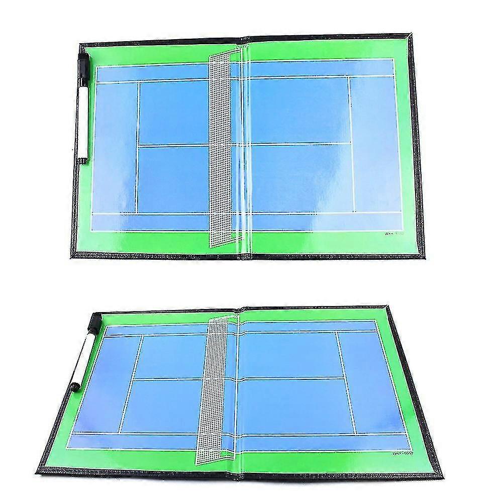 Tennis Accessories Training Magnetic Tactical Board With Pen Folding ...