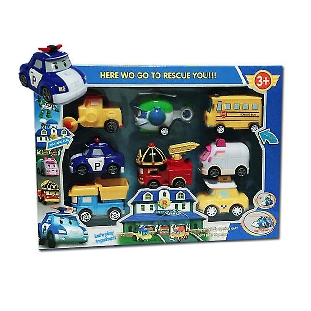 Korean Anime Super Poli Car Set | Fruugo UK