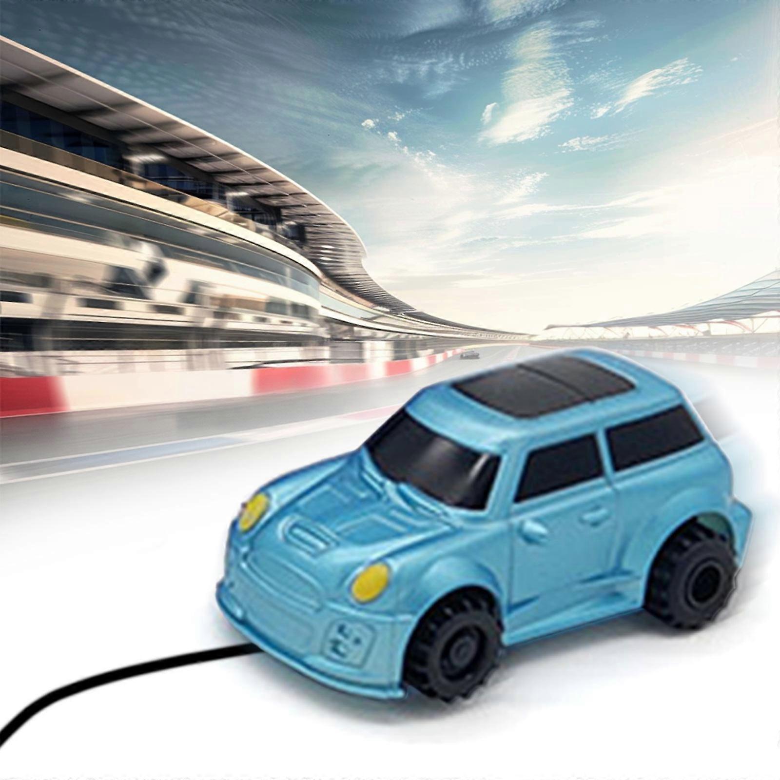 Blue magnetic tiles Black Technology Line Drawing Sensor Pen Car ...