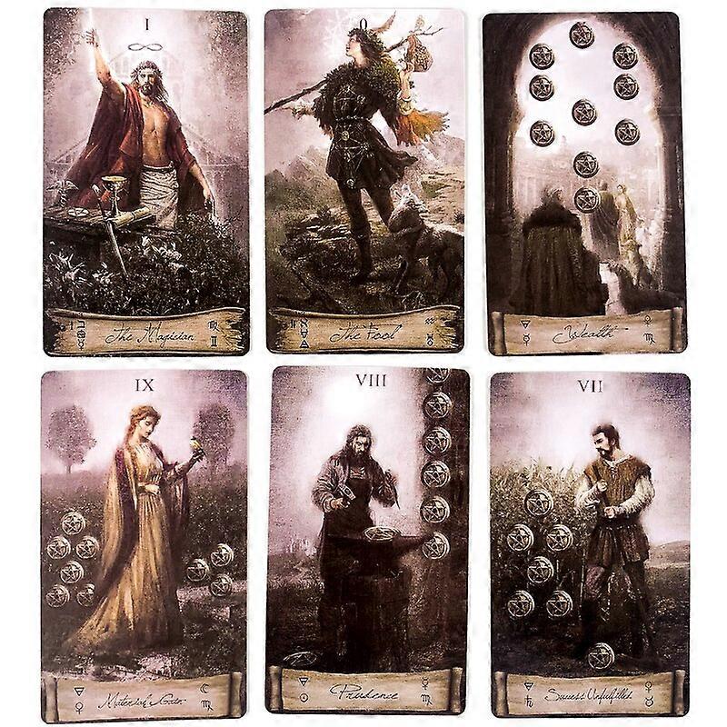 Heaven Earth Tarot Heaven And Earth Tarot Cards Games Oracle Guidance Divination Fate English ...