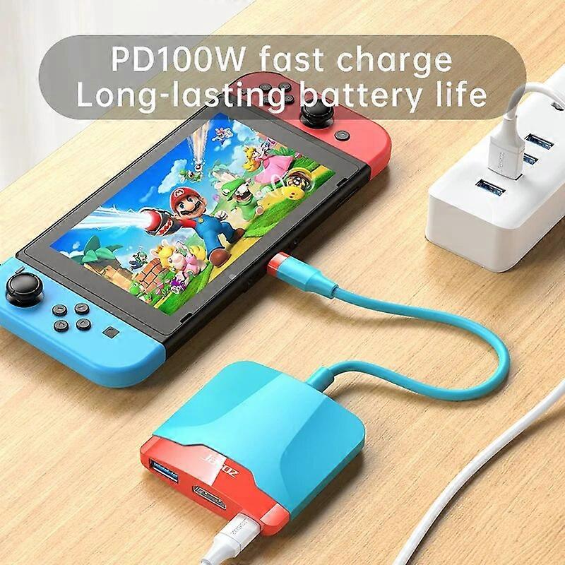 USLION USB C Switch TV Dock for Nintendo NS Switch Host Portable ...