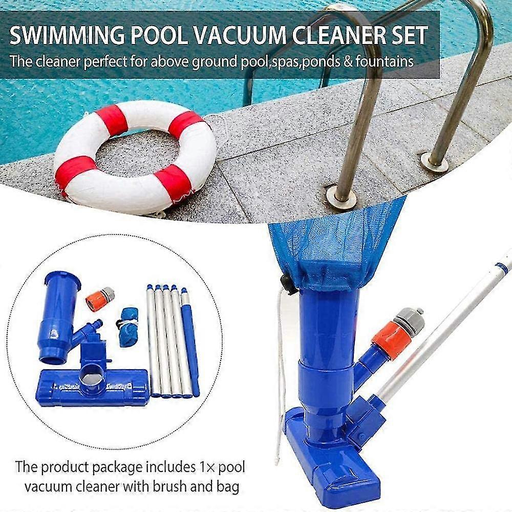 Pool Vacuum Cleaner, Portable Pool Vacuum Cleaner With Telescopic Pole ...