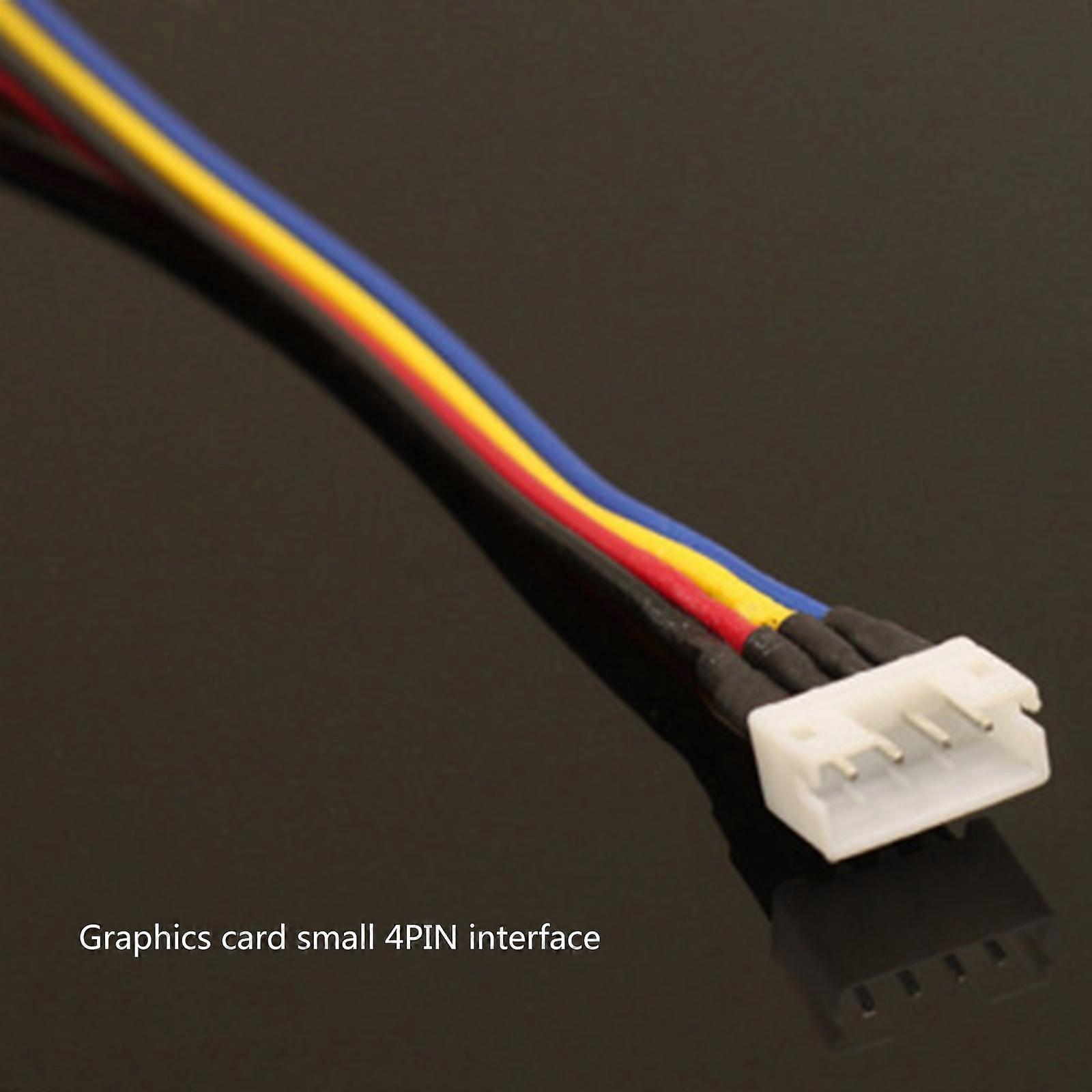 4-Pin PWM GPU Fan Adapter for Graphics Cards Mini 4Pin Adapter ...