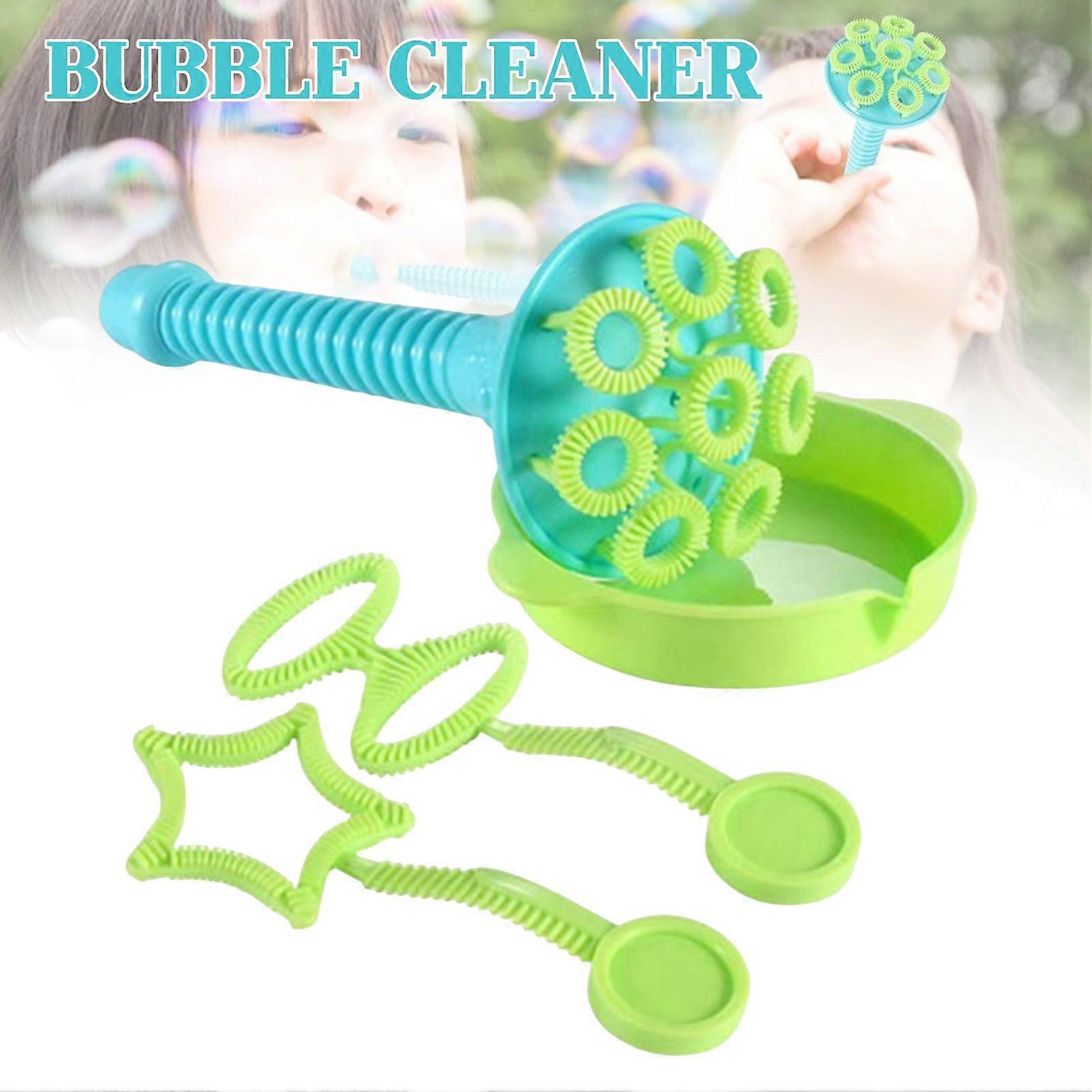 Trumpet Bubble Blower Set, Fun Outdoor Bubble Maker with Tray, Creative ...