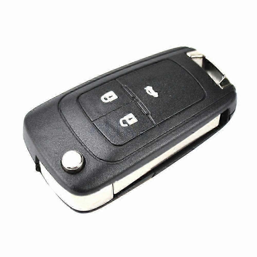 3 Buttons Car Key Replacement Remote Flip Key Cover Shell For Opel ...