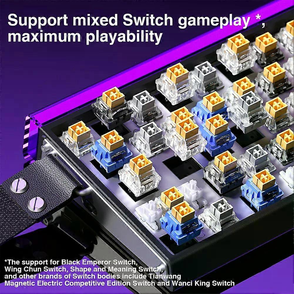 AULA HERO 68HE Magnetic Switch Keyboard Rapid Trigger 8K Return Esports ...