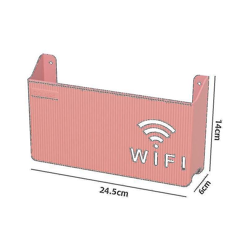 Wireless Wifi Router Shelf Storage Box, Wall Hanging Abs Plastic ...