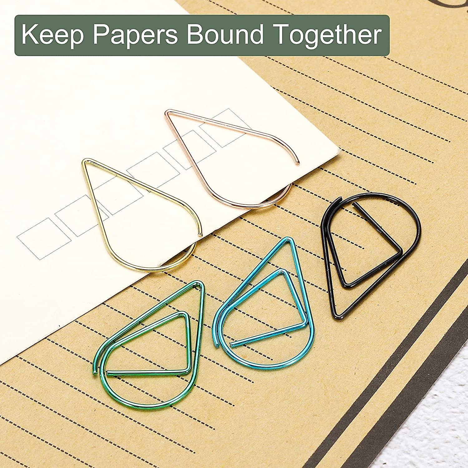 100 Paper Clips, Drip - Keep Desk Clean, Great for Art, Family and ...