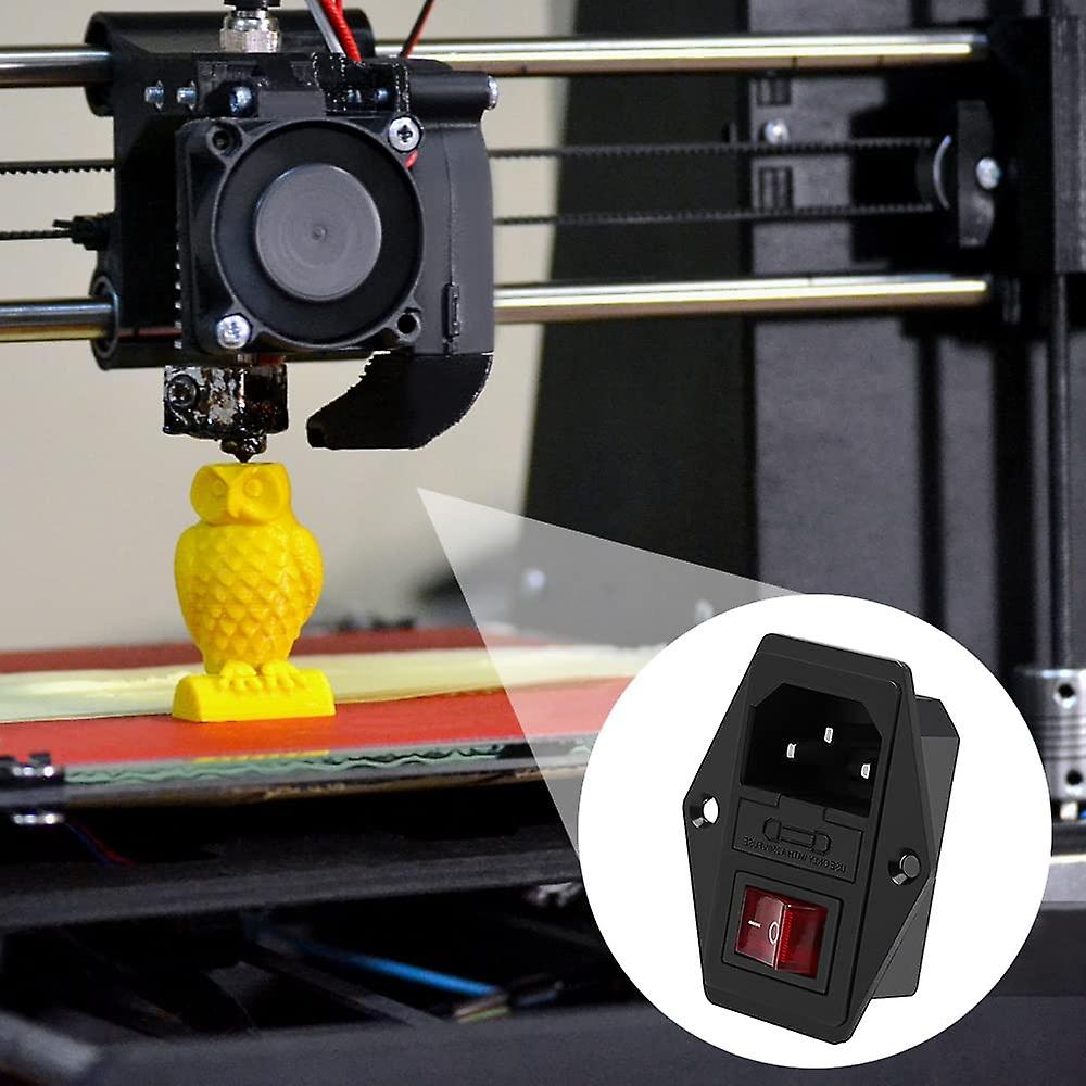 8 Pieces 220-250V / 10A IEC320 C14 Flush Mount Connector, IEC o Socket ...