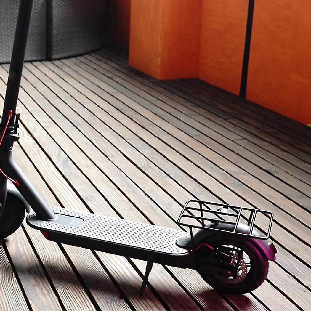 Metal Electric Scooter Shelf Rear Storage Basket Travel Rack Frame ...