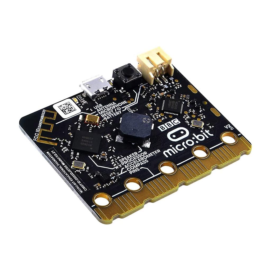 BBC Micro Bit V2.2 for Kids - Built-in Compass- Radio BLE5.0 Wireless ...