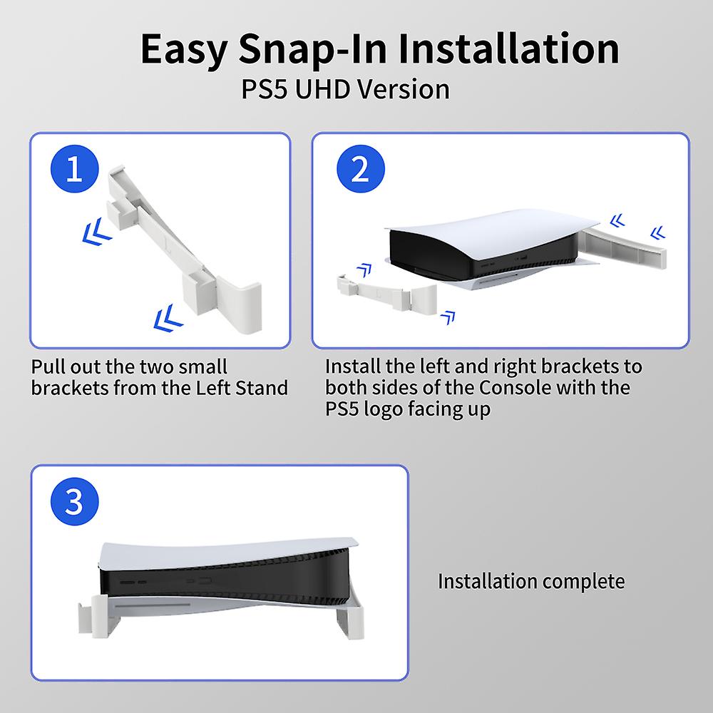 PS5 Base Stand Host Console Horizontal Non-slip Holder Game Carrying ...