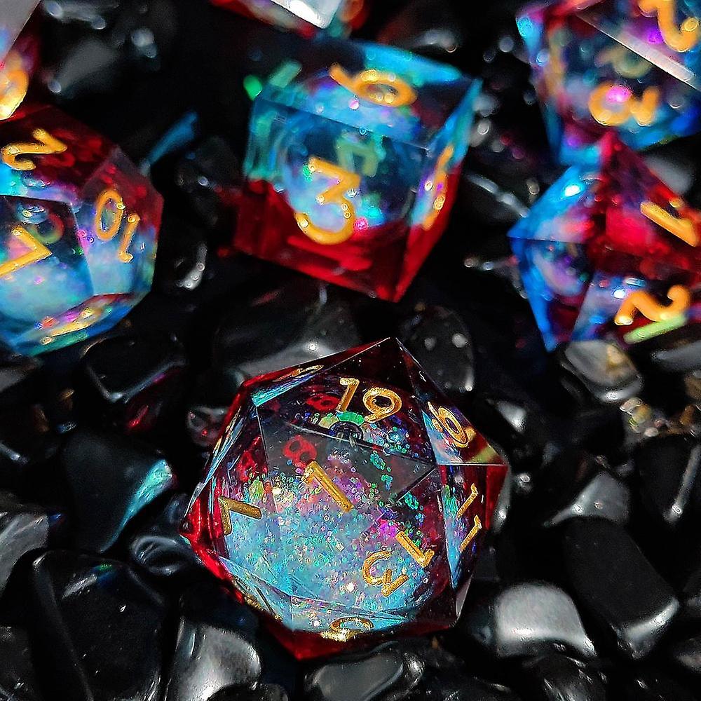 Liquid Core Dice Set , Dnd Dice Set Liquid Core For Dnd Gifts , Harts ...