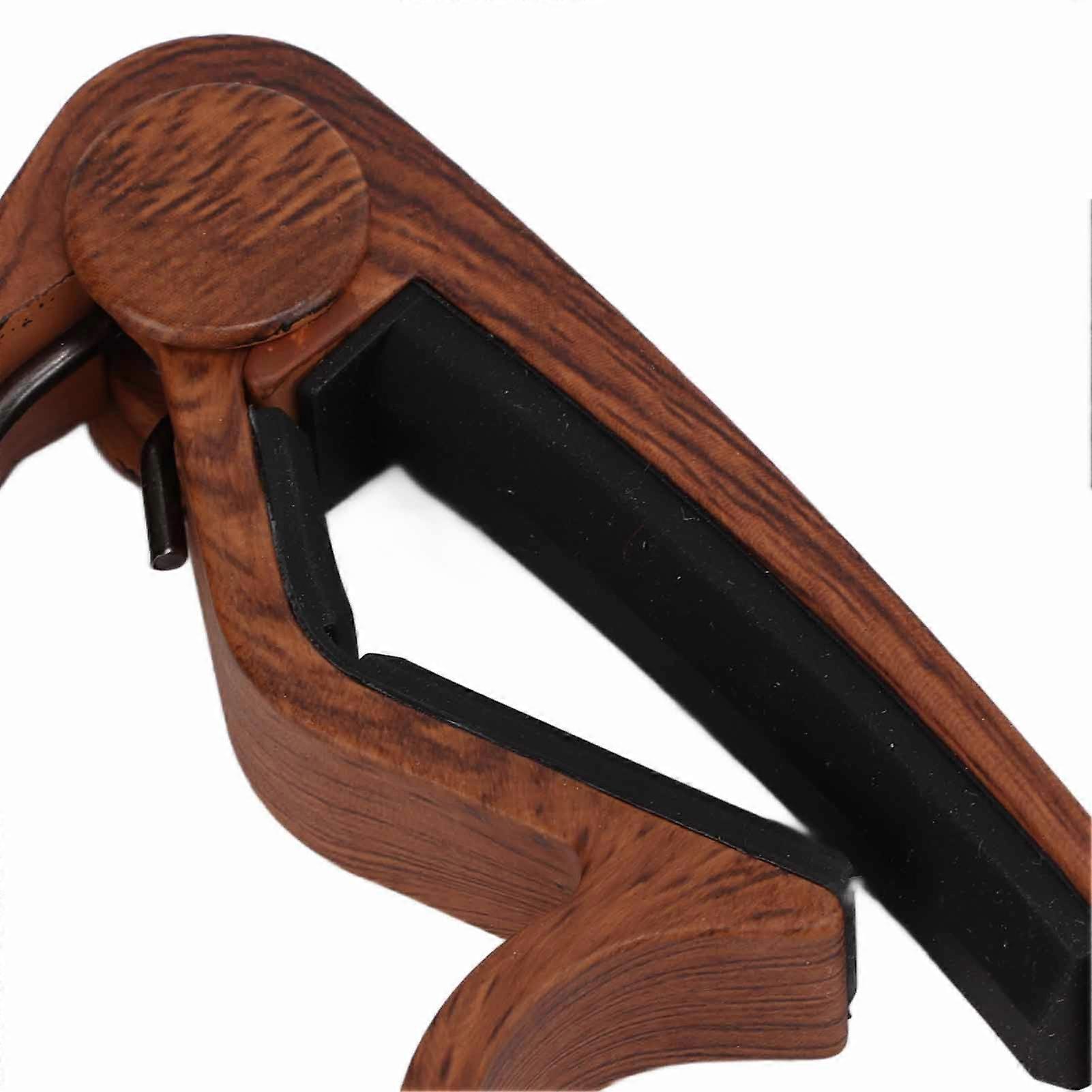 Capo Quick Release String Clamp Accessory Set Kit with 5Pcs Guitar Pick ...