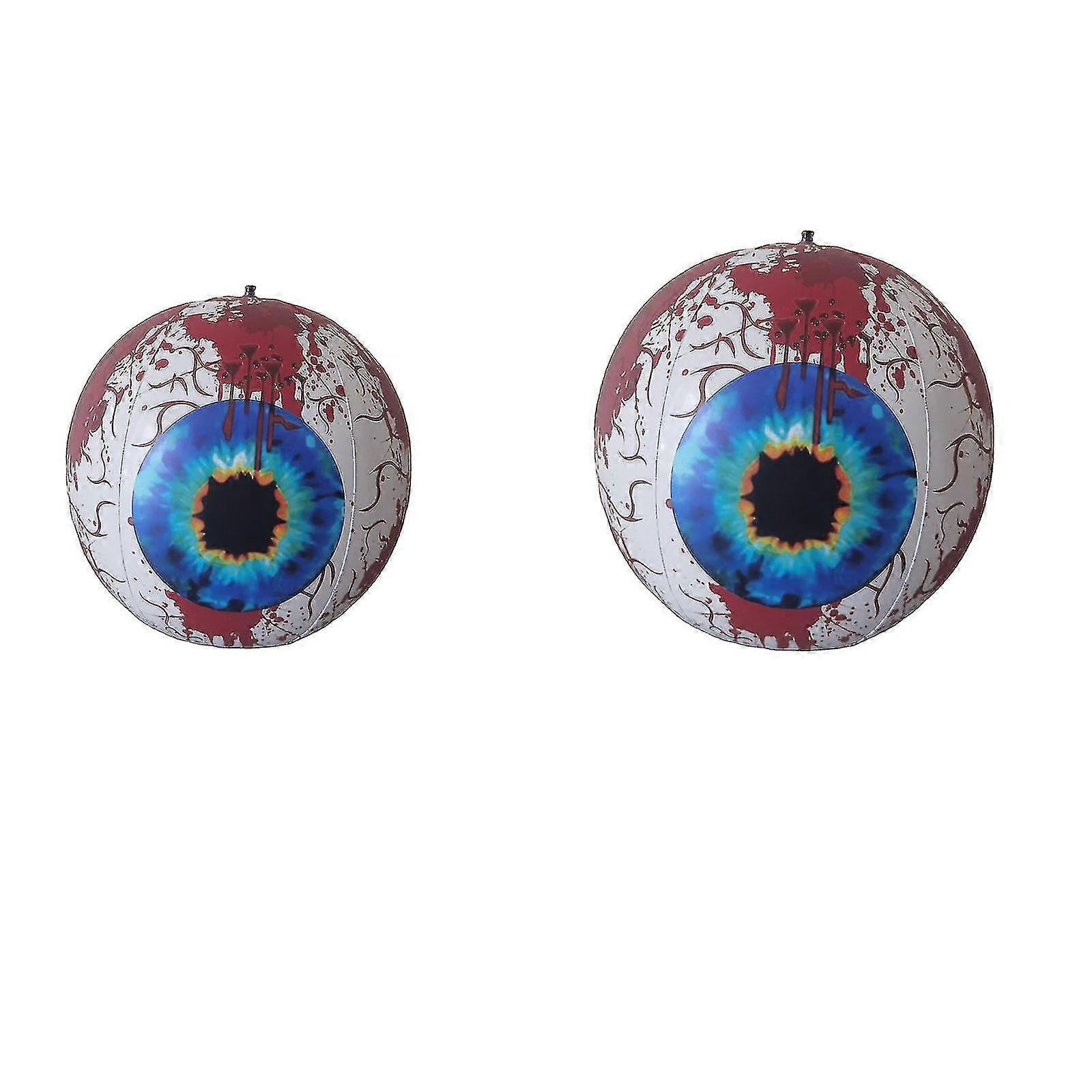 Halloween Decoration Inflatable Eyeball 40 cm, Horror Eyeball ...