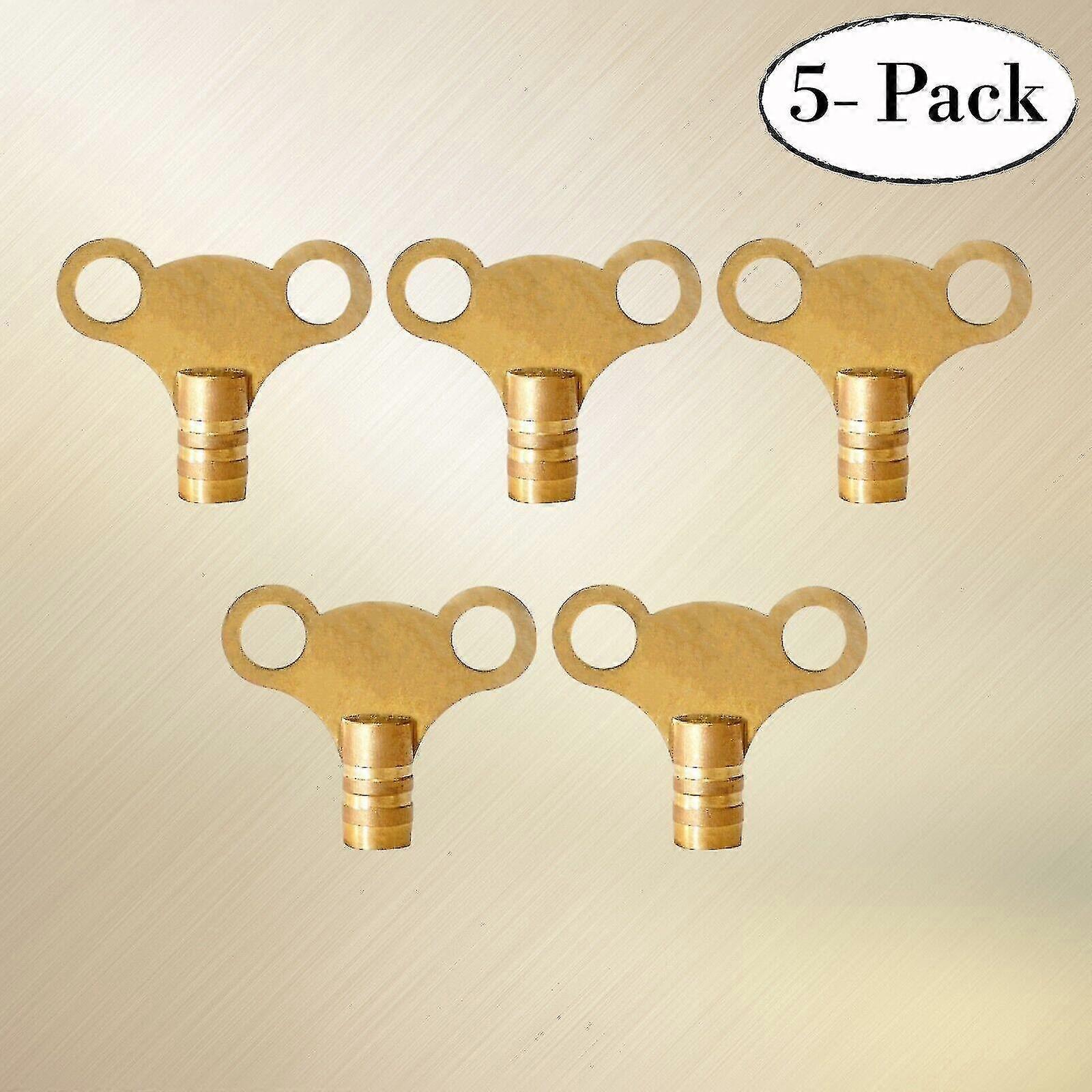 Radiator Plumbing Bleed Bleeding Key Keys Solid Brass For Venting Air ...