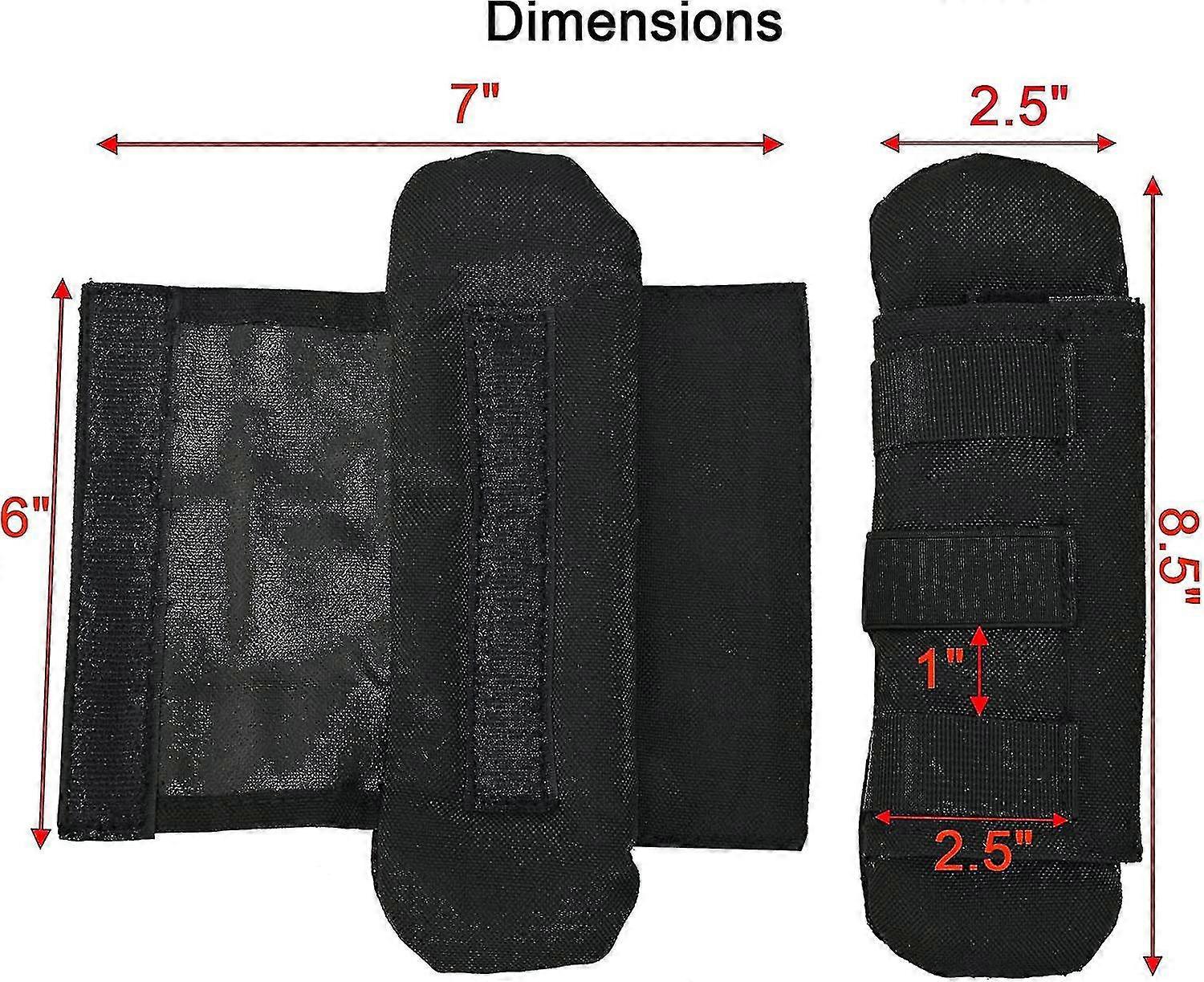 2 Pack Detachable Vest Shoulder Strap Pads Backpack Strap Pads Fit 2 ...